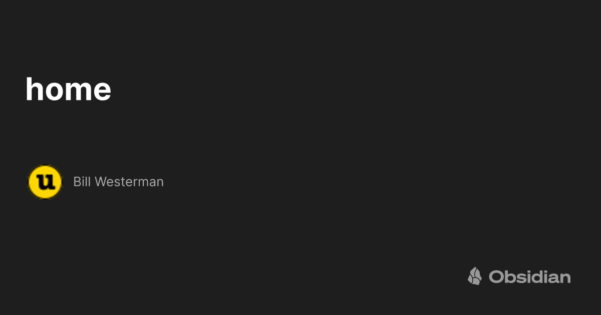 home - Bill Westerman