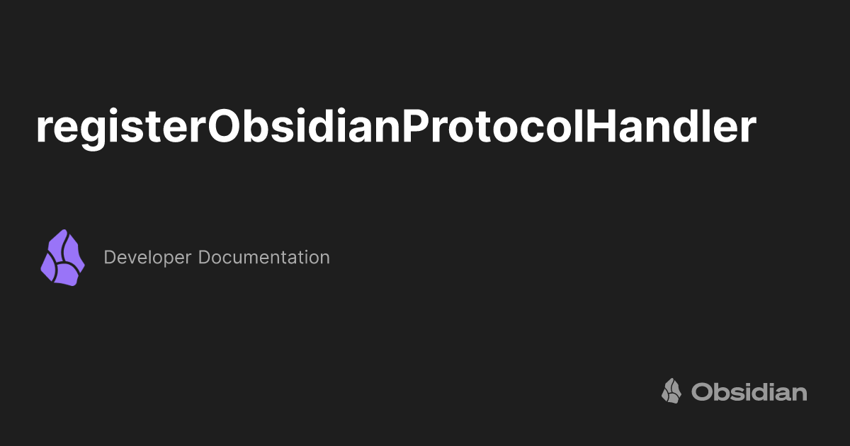 Get Obsidian URL action - Developers: Plugin & API - Obsidian Forum
